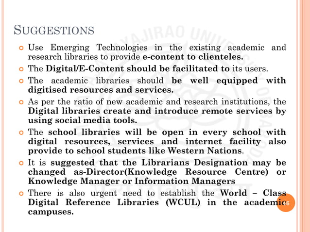 National Education Policy and role of Libraries | PPT
