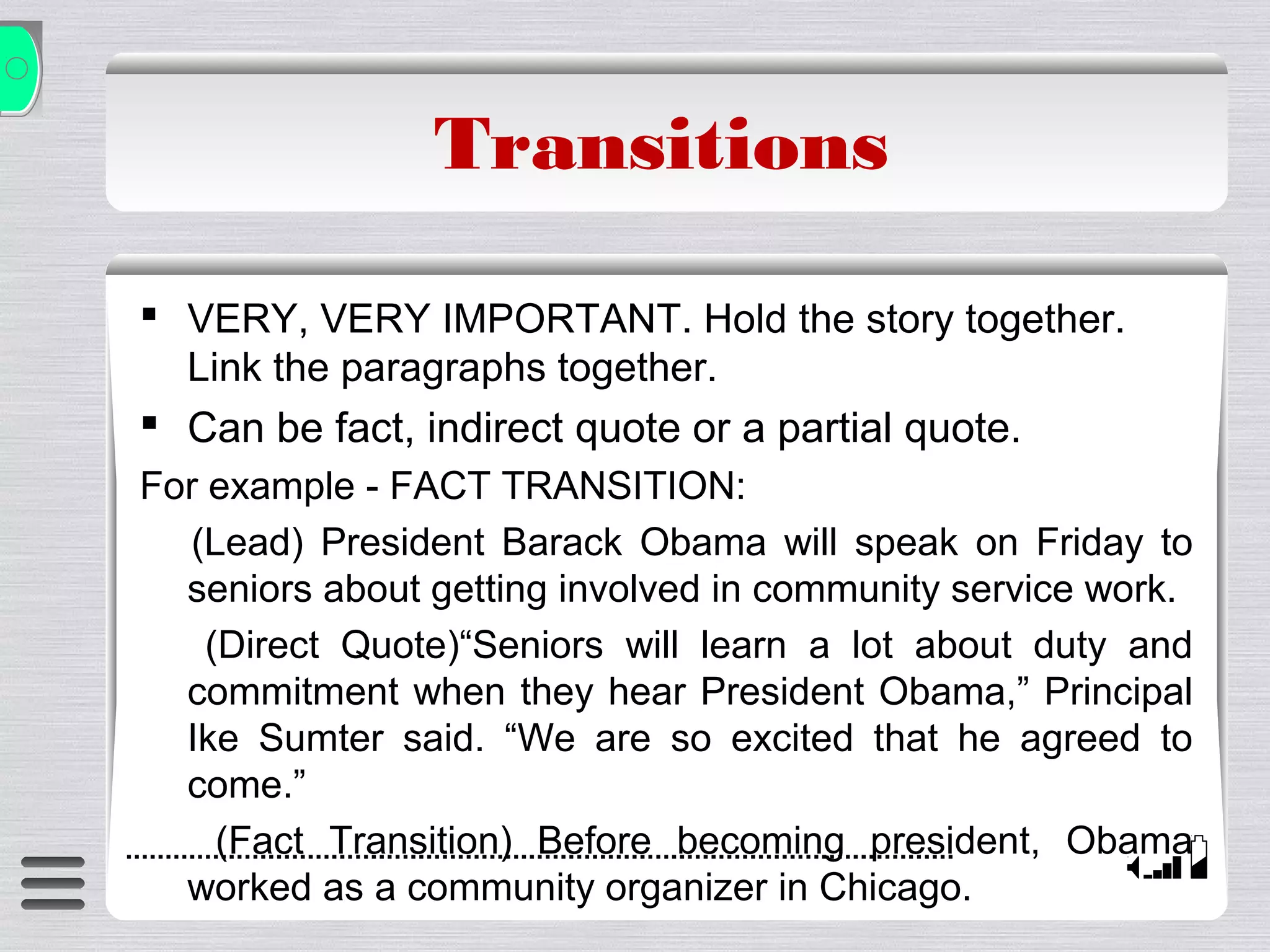 Basics of News Writing | PPT