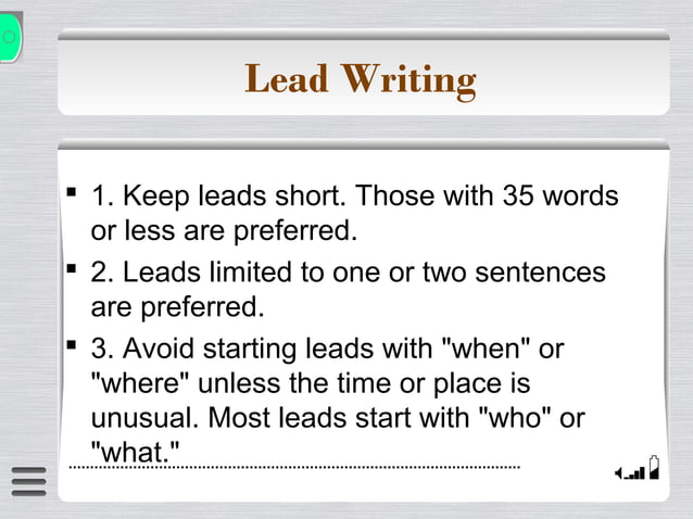 Basics of News Writing | PPT