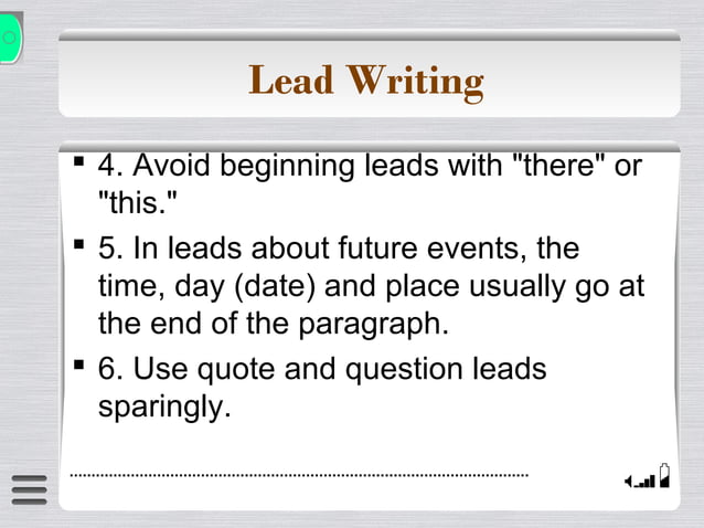 Basics of News Writing | PPT