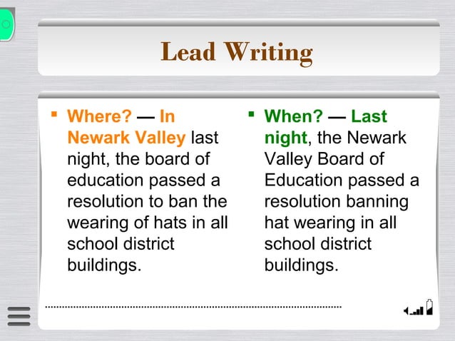 Basics of News Writing | PPT