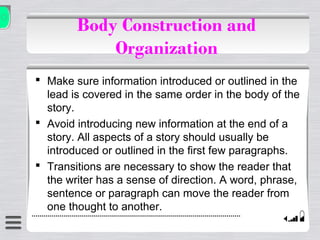 Basics of News Writing | PPT