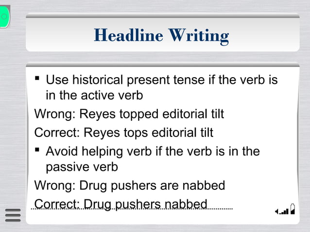 Basics of News Writing | PPT