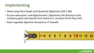 Best Practices Of OKR Goals | PPTX