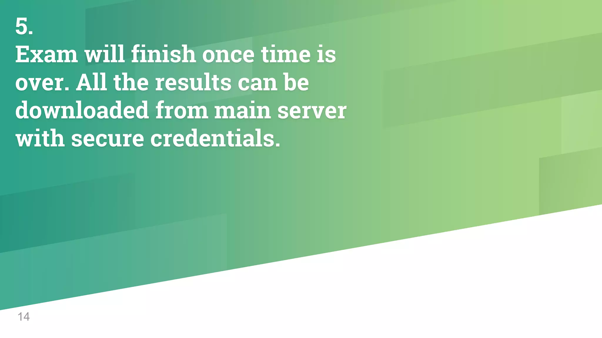 Online Examination System Presentation | PPTX