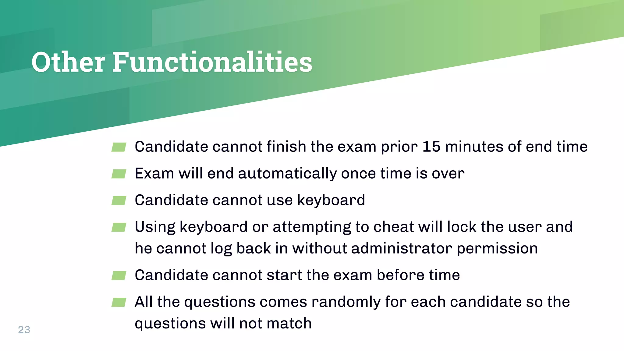 Online Examination System Presentation | PPTX