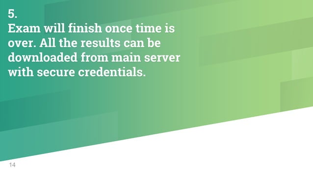 Online Examination System Presentation | PPTX | Standardized Testing ...