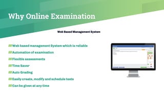 Online Examination System Presentation | PPTX