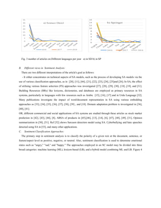 Sentiment Analysis Tasks and Approaches | PDF