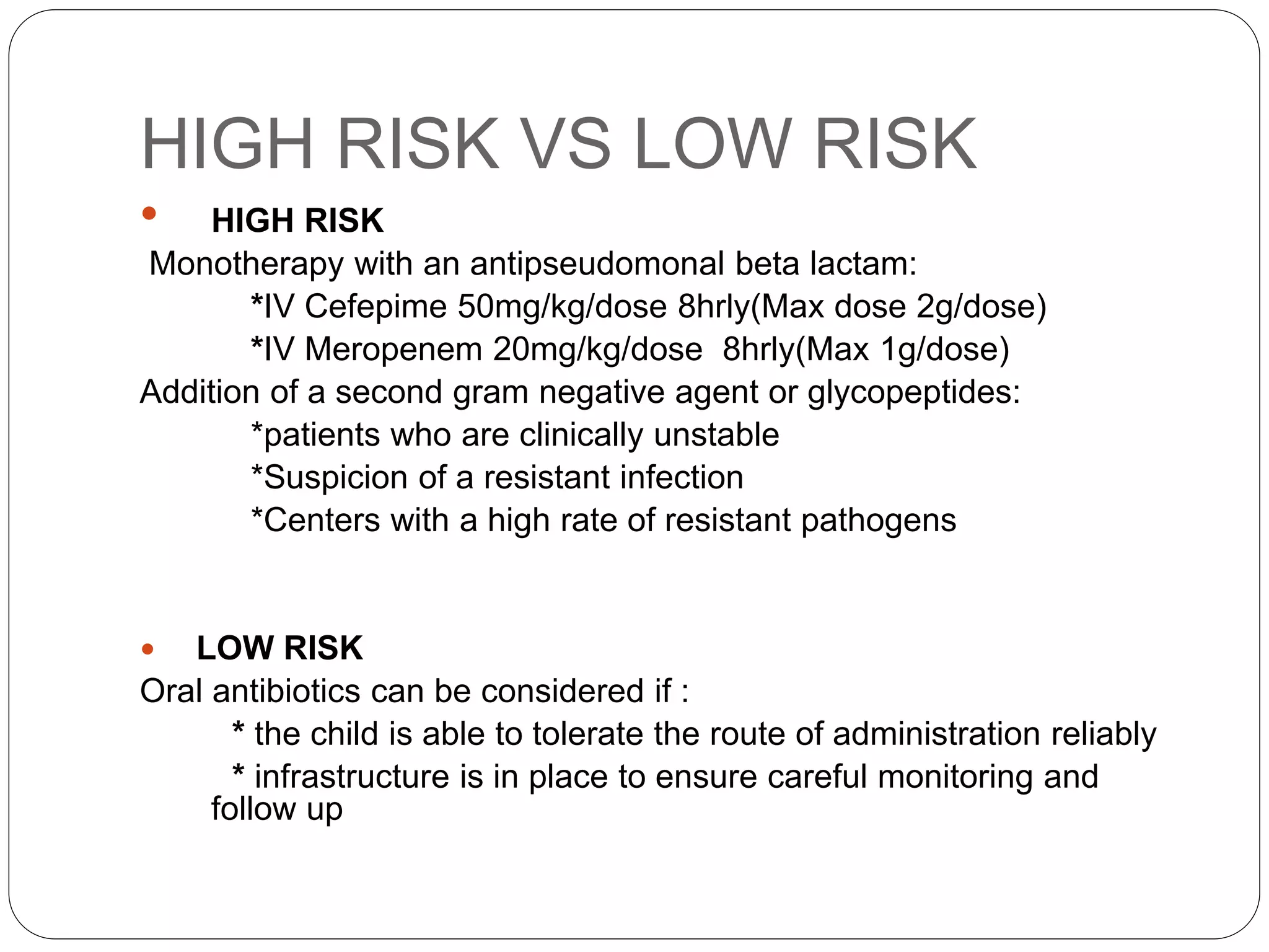 FEBRILE NEUTROPAENIA IN PAEDIATRICS | PPTX