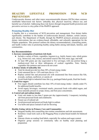 Updated Philippine Package of Essential Noncommunicable Disease ...