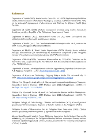 Updated Philippine Package of Essential Noncommunicable Disease ...