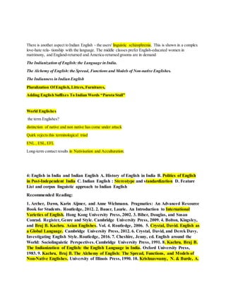ENGLISH IN INDIA 2 | DOCX