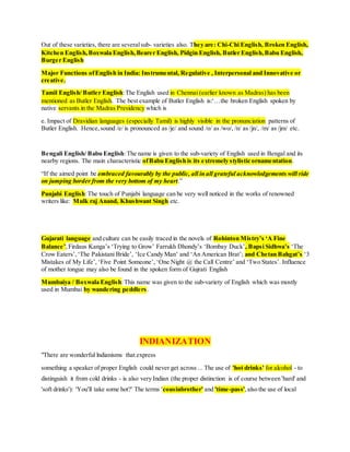 ENGLISH IN INDIA 2 | DOCX