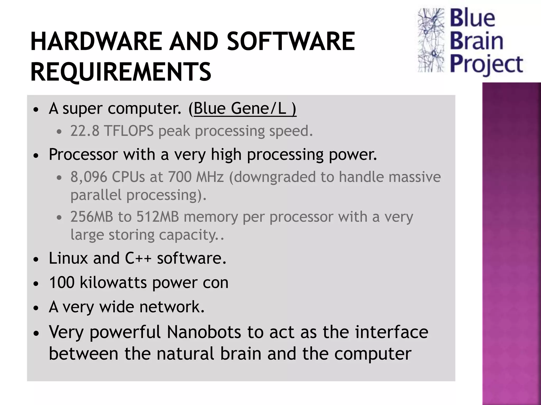 The Blue Brain Project | PPTX