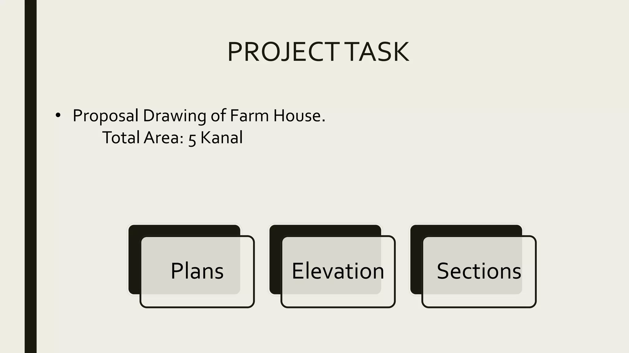 AutoCad Drawing of Farm House | PPTX