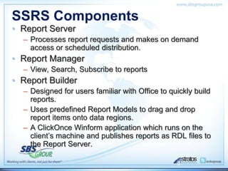 Getting Started with SQL Reporting Services Webinar | PPT