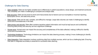 Data Cleaning and Quality Control: Techniques and Challenges | PPTX