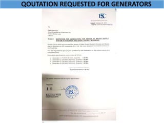 Feasibility study and Design of Drinking Water Supply scheme | PPT