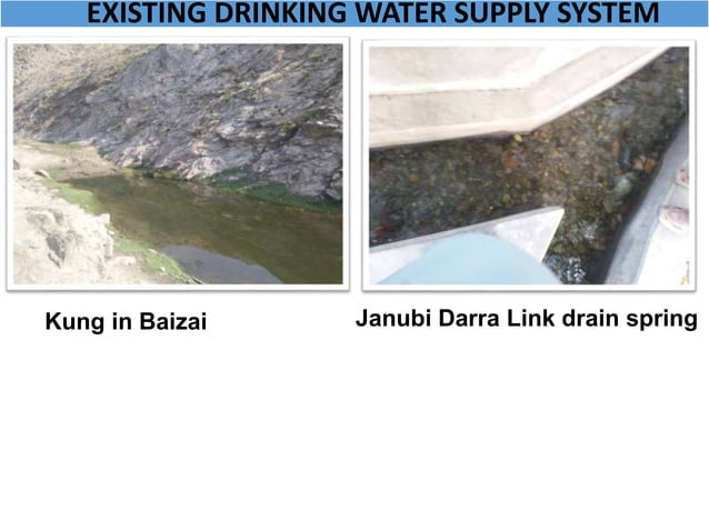 Feasibility study and Design of Drinking Water Supply scheme | PPT