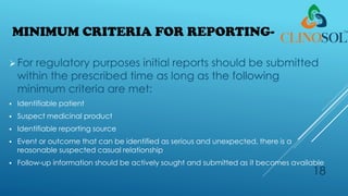 Adverse Event Reporting in Pharmacovigilance: Principles and Challenges ...