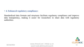 Data Standards and Interoperability in Clinical Research and Data ...