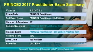 [UPDATED] PRINCE2 Practitioner Certification Exam: Study Tips | PDF