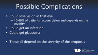 Eye Proptosis in your pet | PPTX
