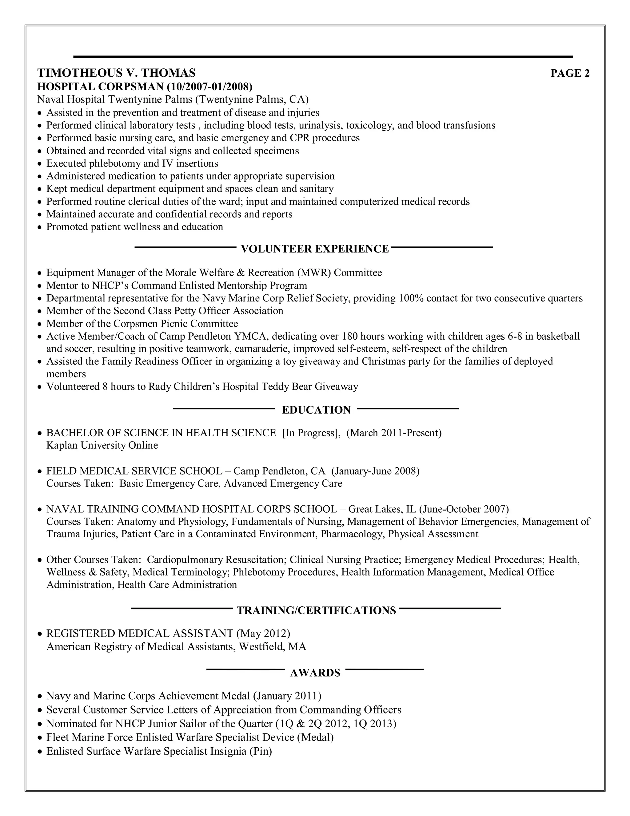 Updated resume | PDF