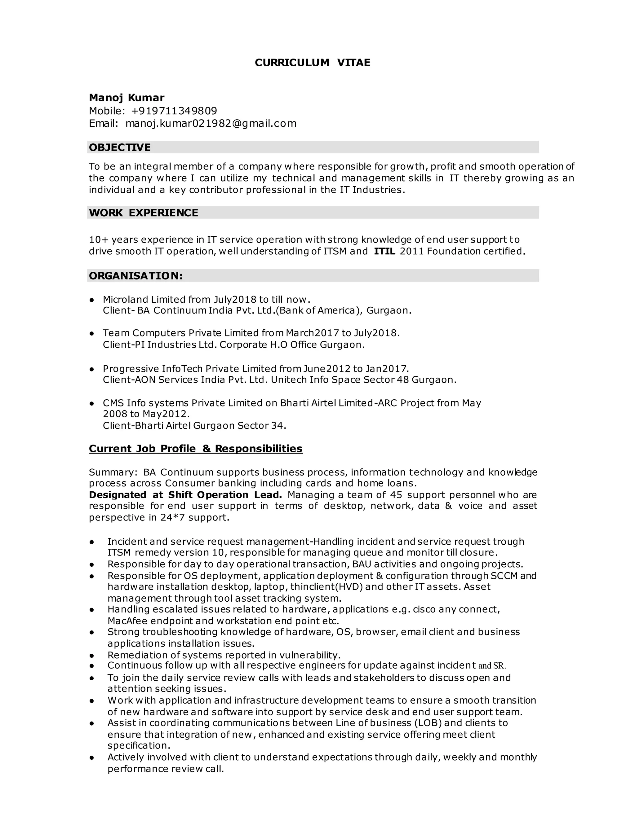 Resume Manoj Kumarj.doc' | DOCX
