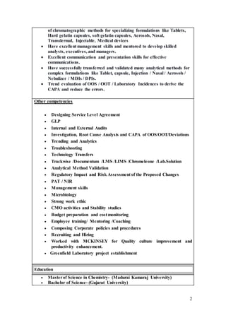 Resume pramesh kothari | DOC