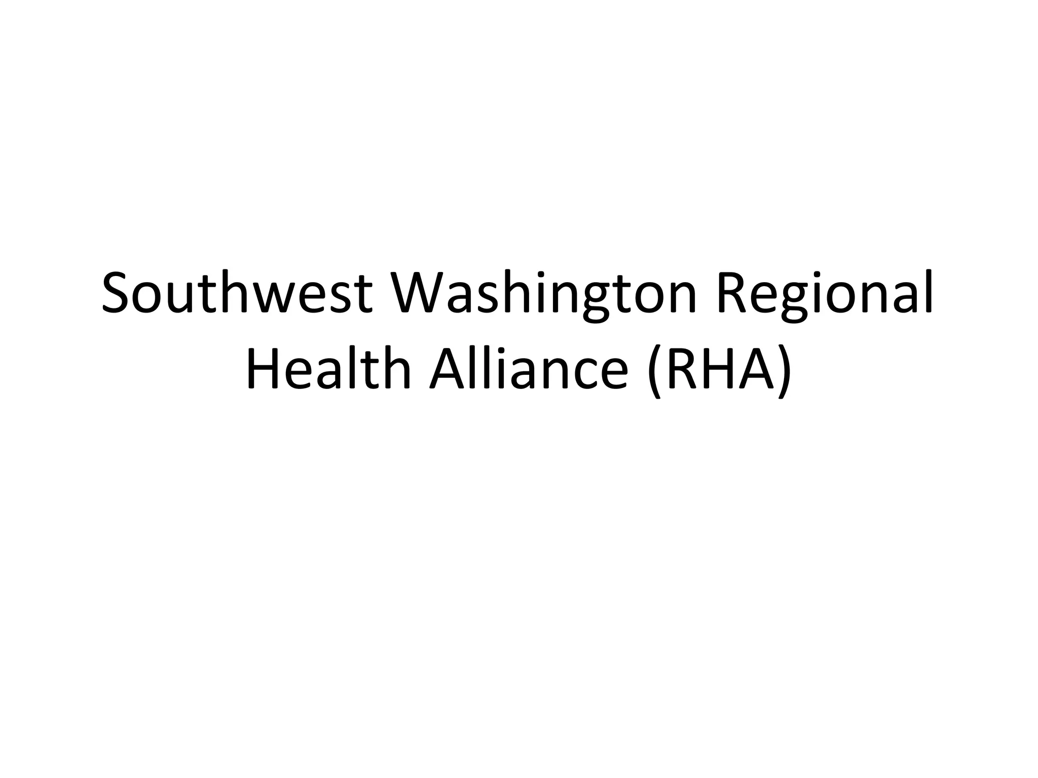 RHA Presentation | PPT