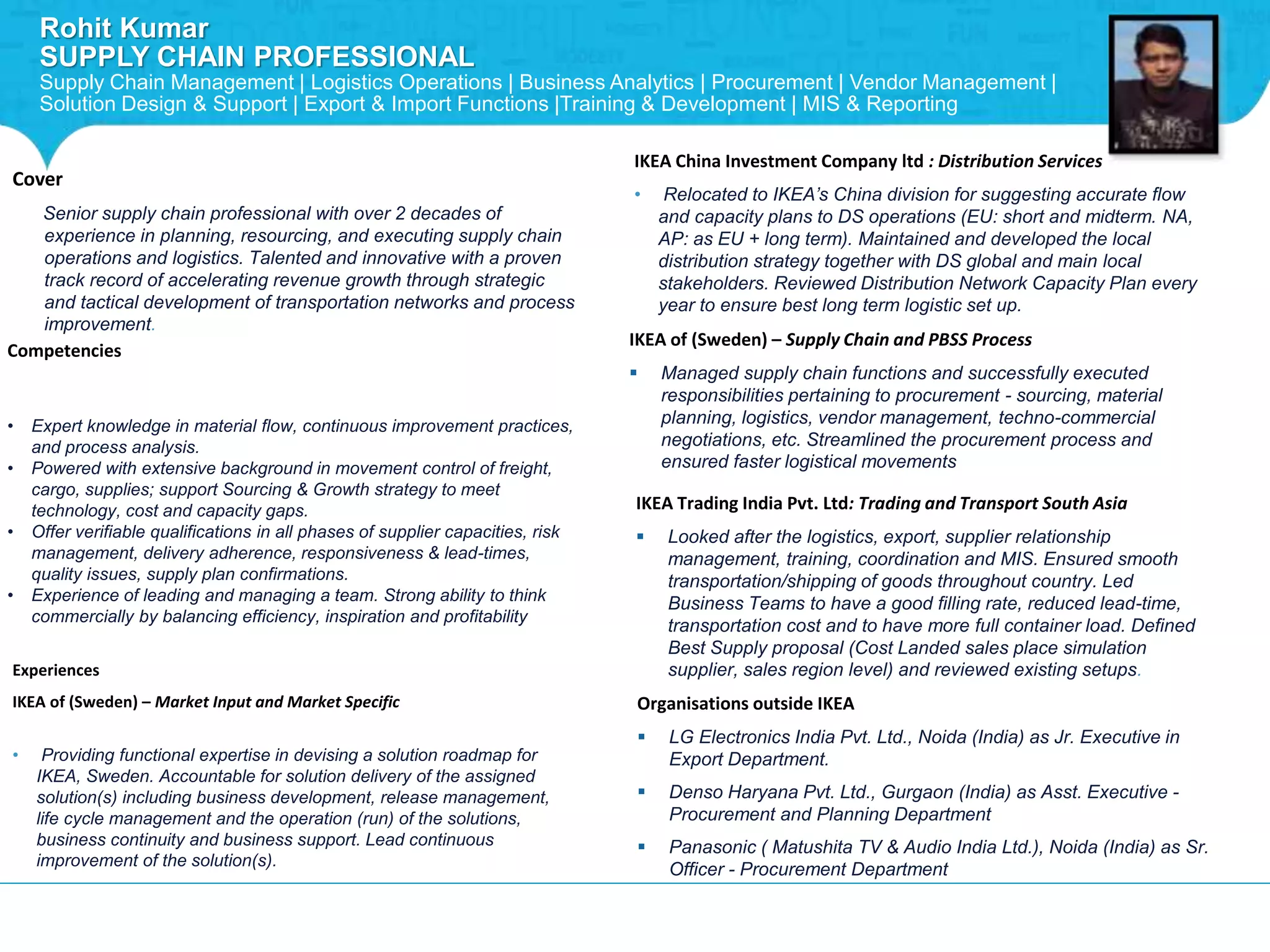 Updated rohit kumar profile frol | PPTX
