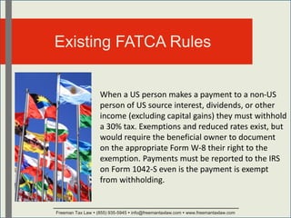 Updated Rules Under Fatca | PPTX