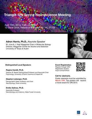 Updated spring neuroscience day flyer | PDF