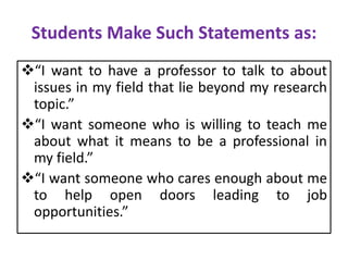 Students Coaching, Counseling and Mentoring by Dr Pradeep Mane.pptx