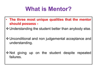 Students Coaching, Counseling and Mentoring by Dr Pradeep Mane.pptx