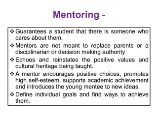 Students Coaching, Counseling and Mentoring by Dr Pradeep Mane.pptx