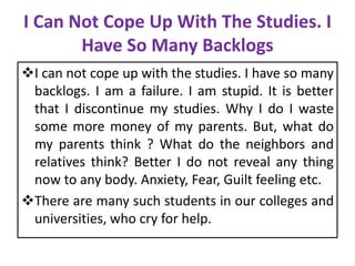 Students Coaching, Counseling and Mentoring by Dr Pradeep Mane.pptx