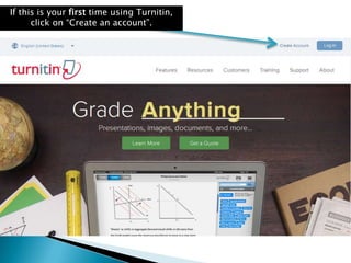 Updated student Turnitin | PPTX