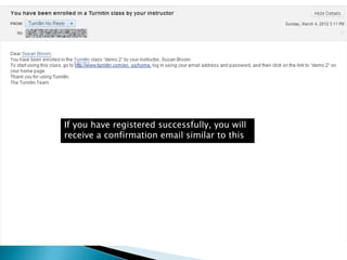 Updated student Turnitin | PPT