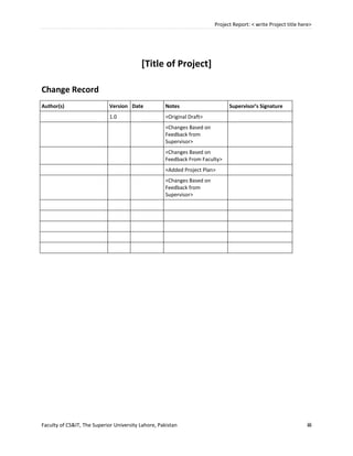 Updated Template-05 - Project Report (part-1).docx | Computing ...