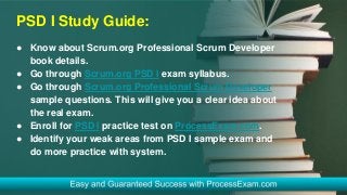 [Updated] Top 5 Tips to Crack Scrum.org PSD I Exam | PPT