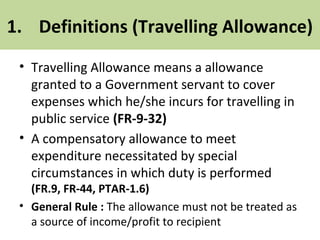 Updated travelling rules | PPT