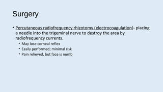 Updated trigeminal neuralgia | PPT