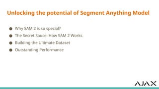 Yurii Pashchenko: Unveiling the Magic of Segment Anything Model 2 (UA) | PPT