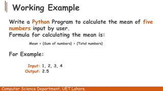 Updated Week 06 and 07 Functions In Python.pptx
