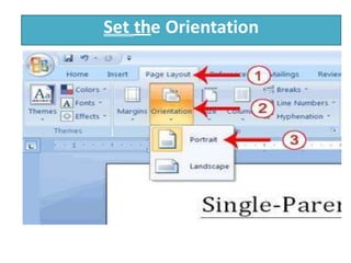 MS WORD Tutorial | DOCX