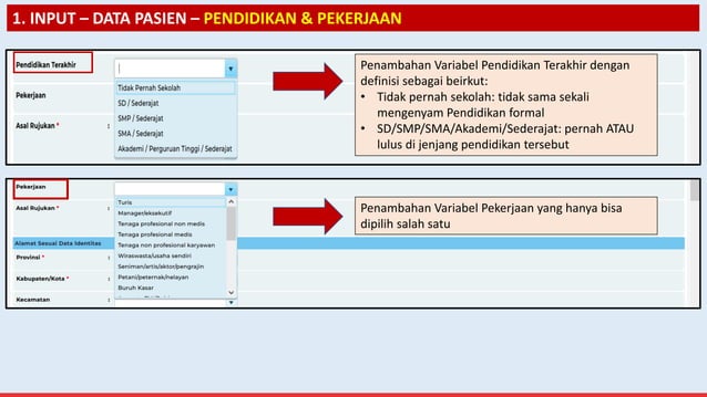 Update Fitur SIHA 2.1 BAGI TENAGA KESEHATAN | PDF