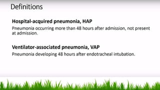 Update on HAP and VAp | PPTX